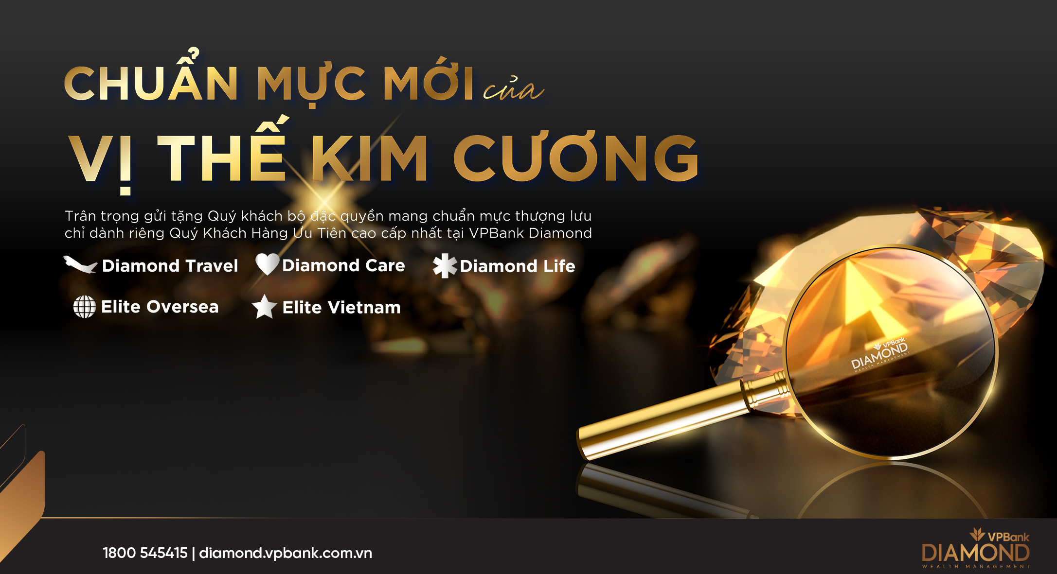 CHUẨN MỰC MỚI CỦA VỊ THẾ KIM CƯƠNG