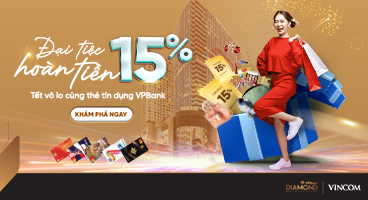 [VPBANK x VINCOM] SẮM TẾT CHỚ LO, DEAL TO MỜI SẴN
